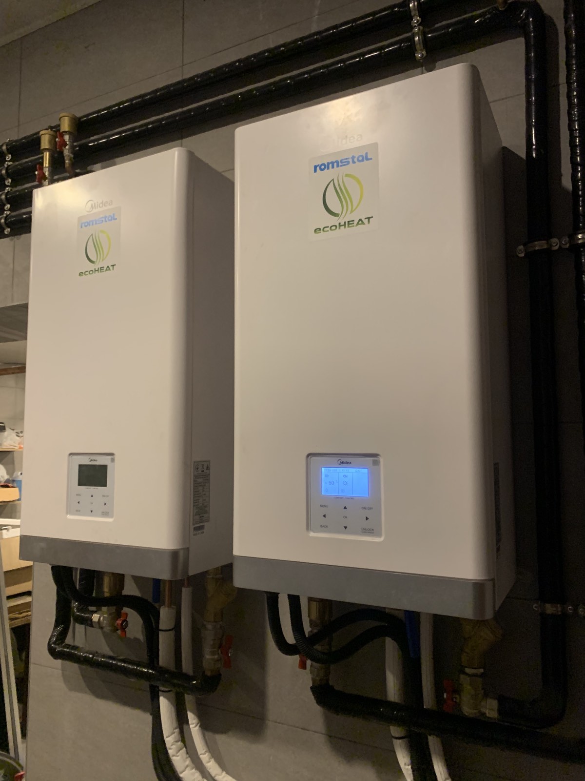 Теплові насоси Romstal